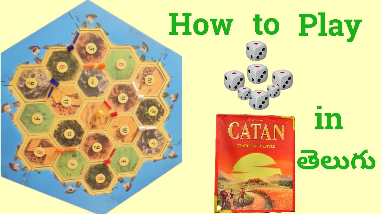 Catan Game in Telugu | Best time killing indoor game - YouTube