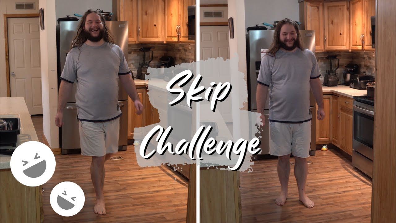 He Forgot How to Skip - YouTube