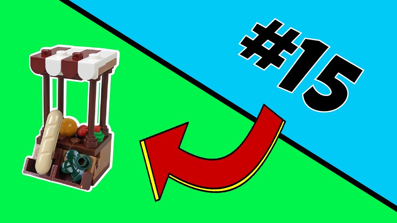 15 Quick LEGO Builds with Under 50 Bricks - YouTube