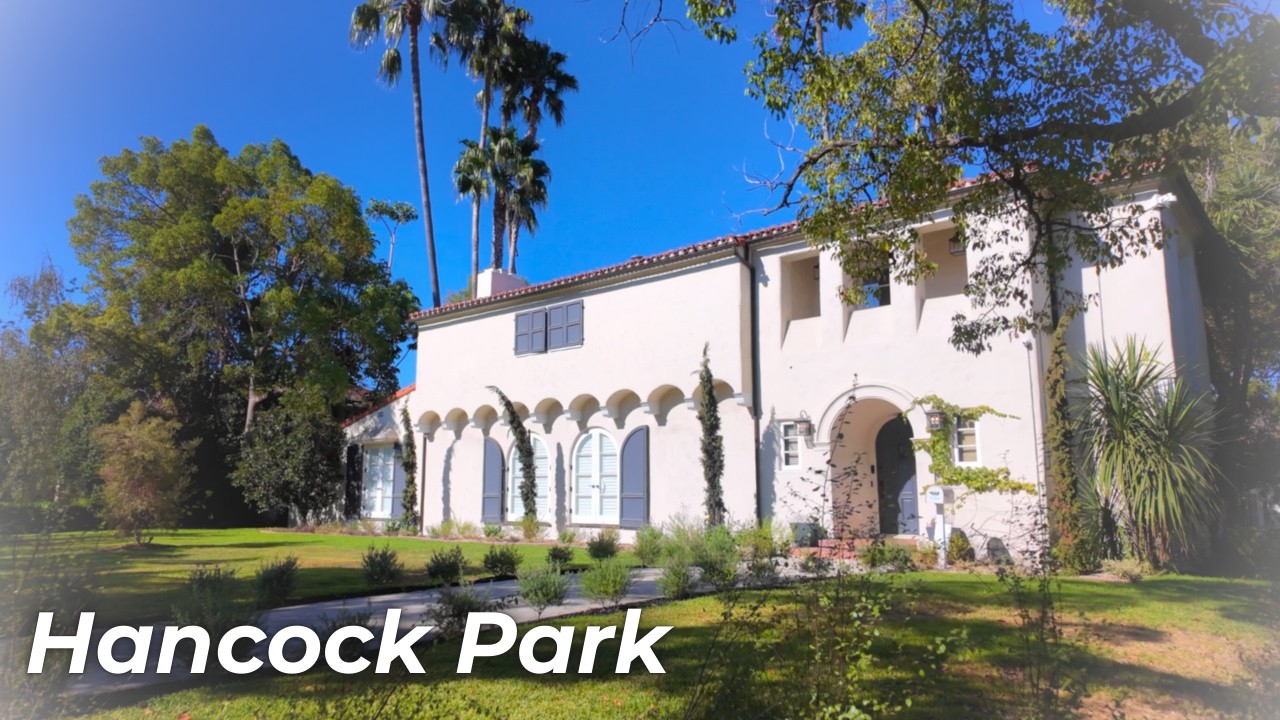 Early Fall Walk in Hancock Park | Mansions and Manicured Gardens in ...
