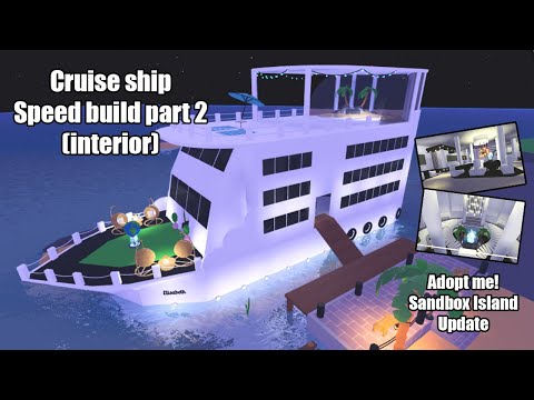 Building the CRUISE SHIP Interior in the NEW Sandbox Island Update ...