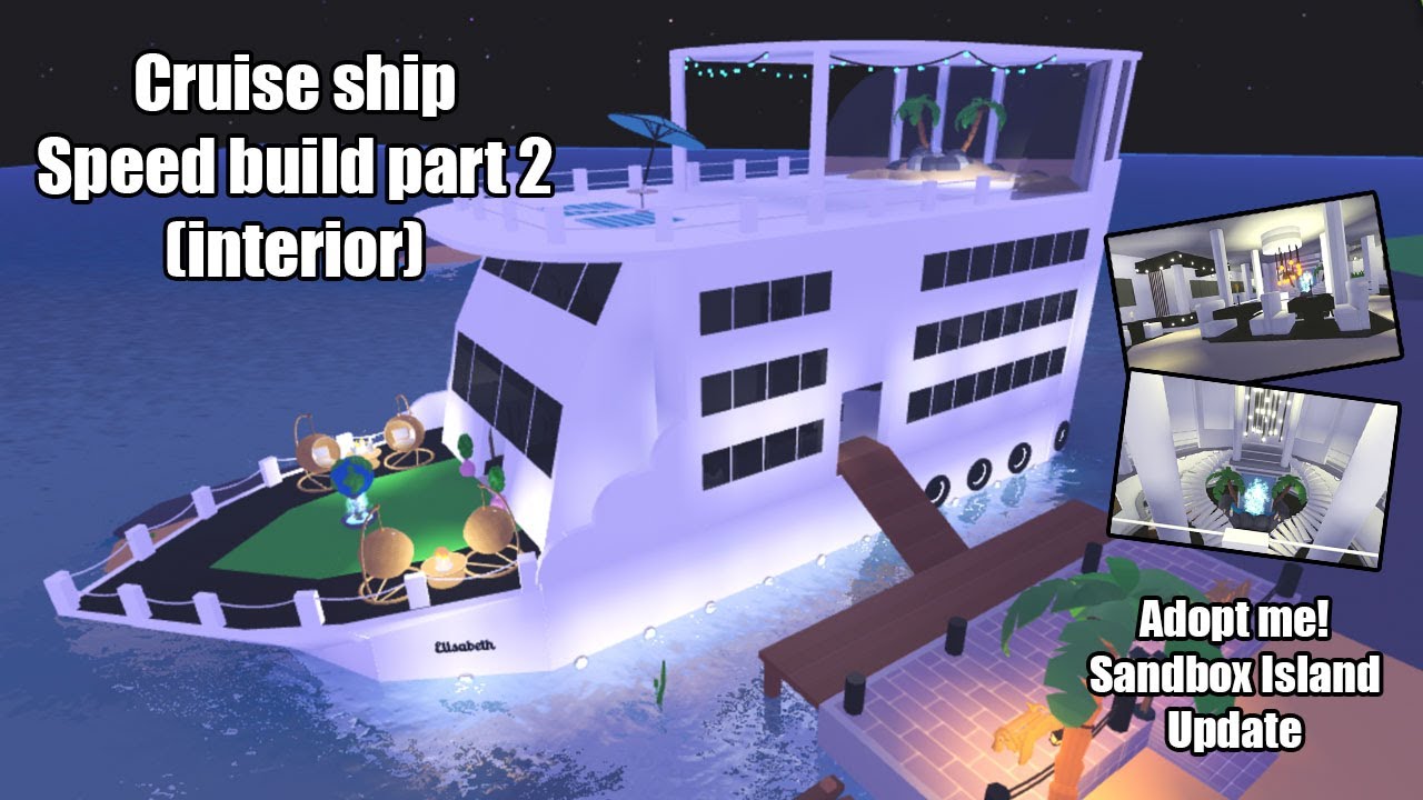 Building the CRUISE SHIP Interior in the NEW Sandbox Island Update ...