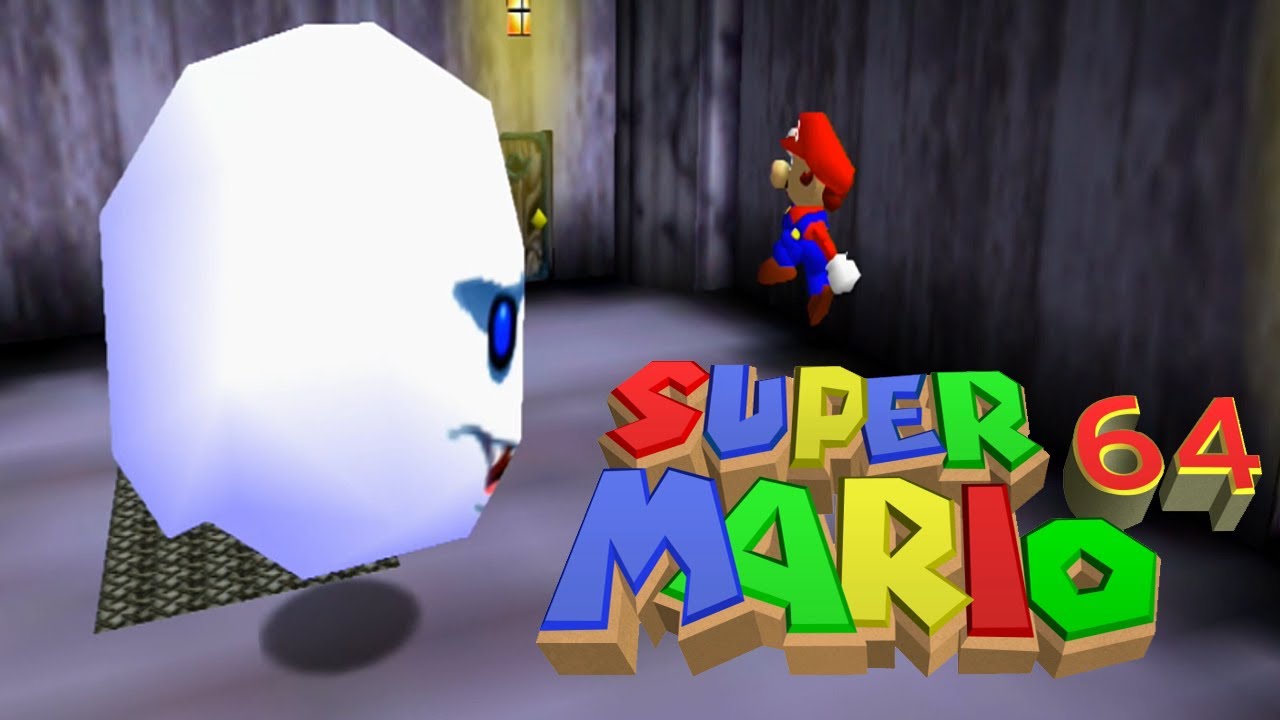 Super Mario 64 Boss Battle: Big Boo #1 - YouTube