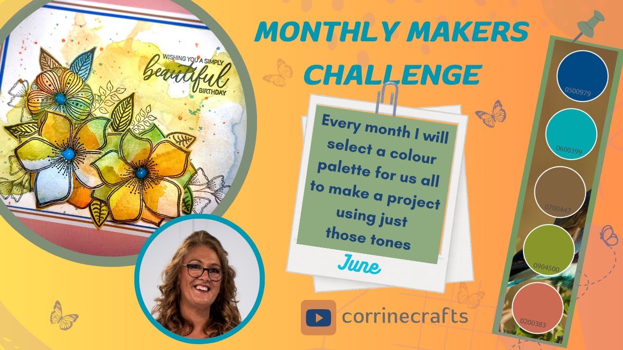 JULY's MONTHLY colour challenge is HERE! - YouTube