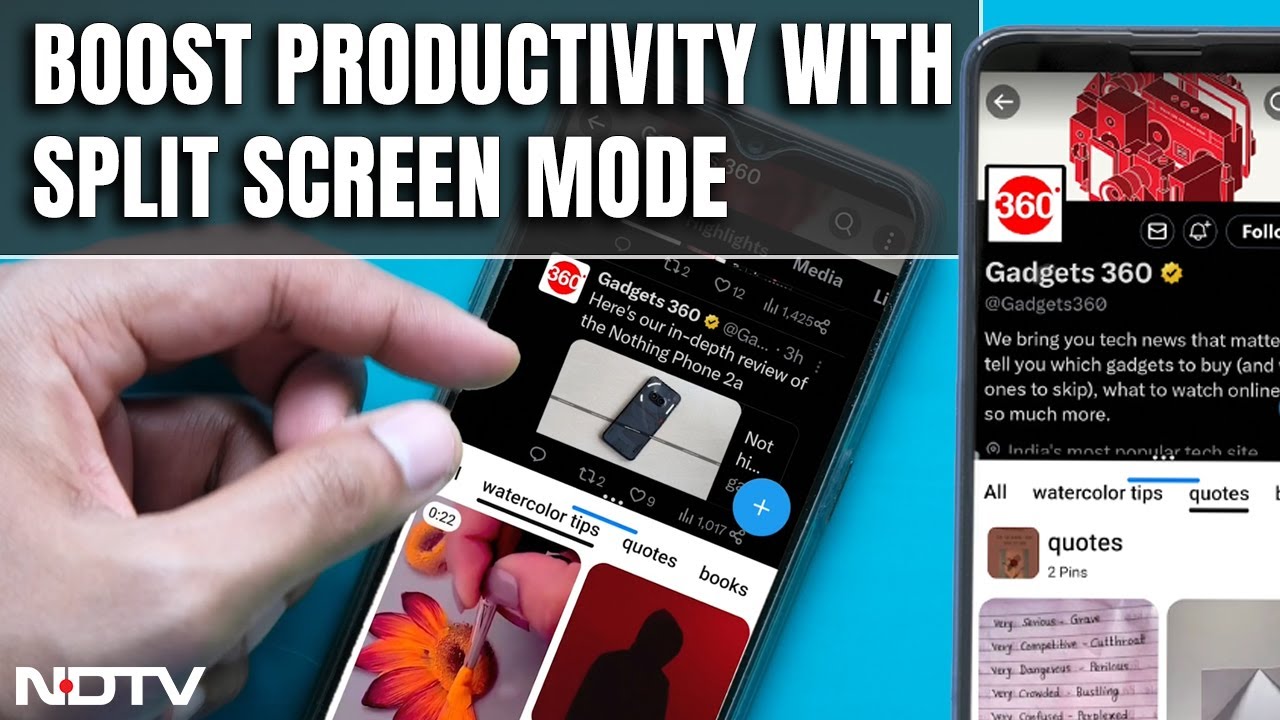 Split-Screen Mode | Split Screen Feature On Your Smartphone Can Enhance ...