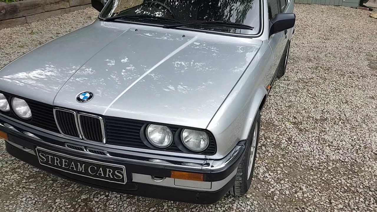 Old skool 1986 BMW 320i for sale at Stream Cars Bagshot - YouTube