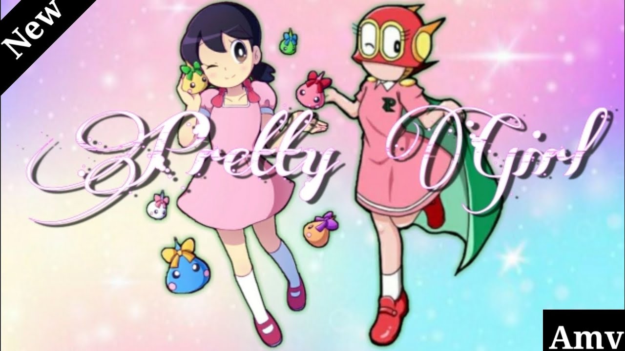 Pretty Girl [ Amv ] (Shizuka & Pako) From_Doraemon & Perman _ Request ...