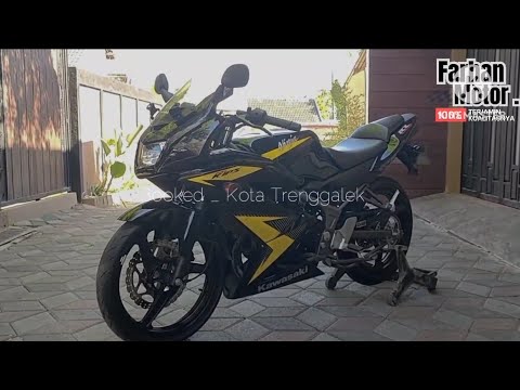 Kawasaki Ninja 2 Struke Type RR New Black Glossy BOOKED KILAT Prepare ...