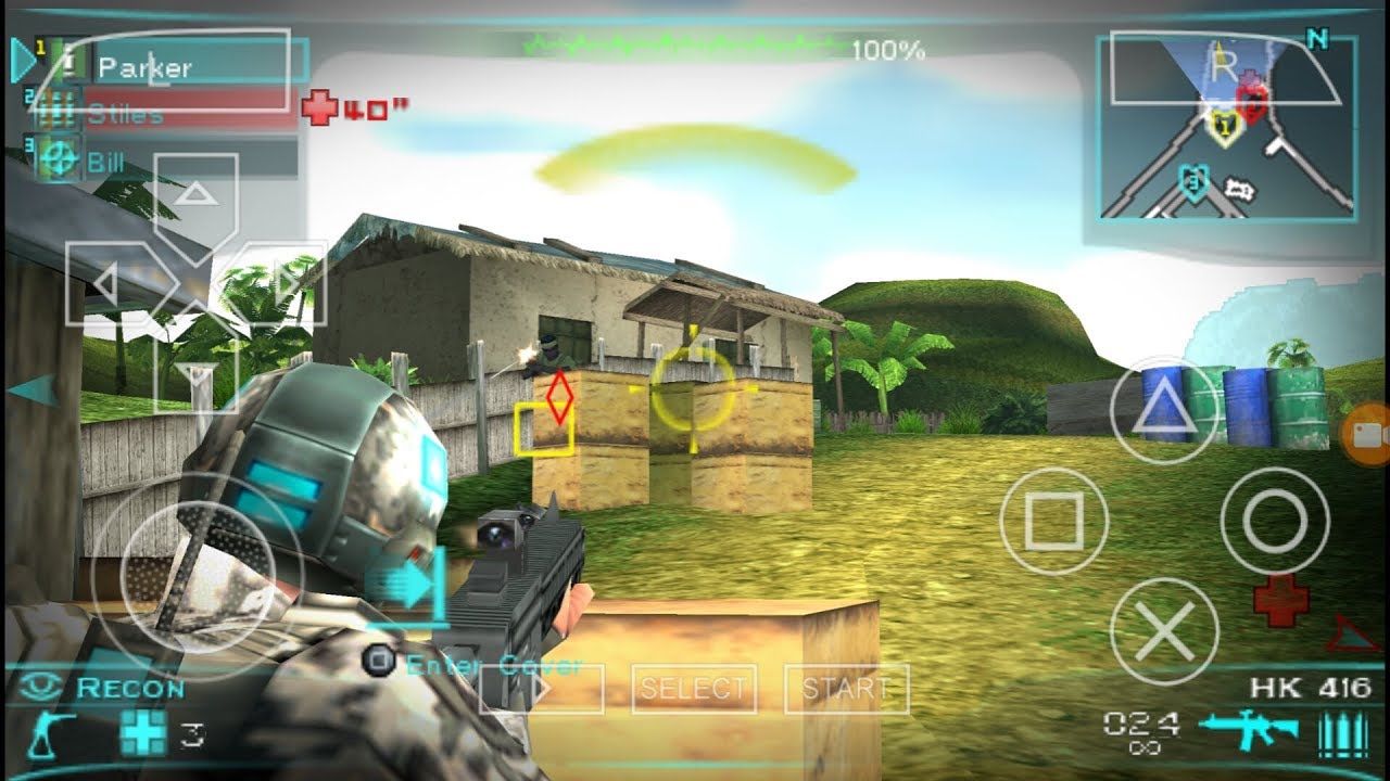 Seru Banget Wajib Main ! Game Tom Clancy's Ghost Recon Predator PPSSPP ...