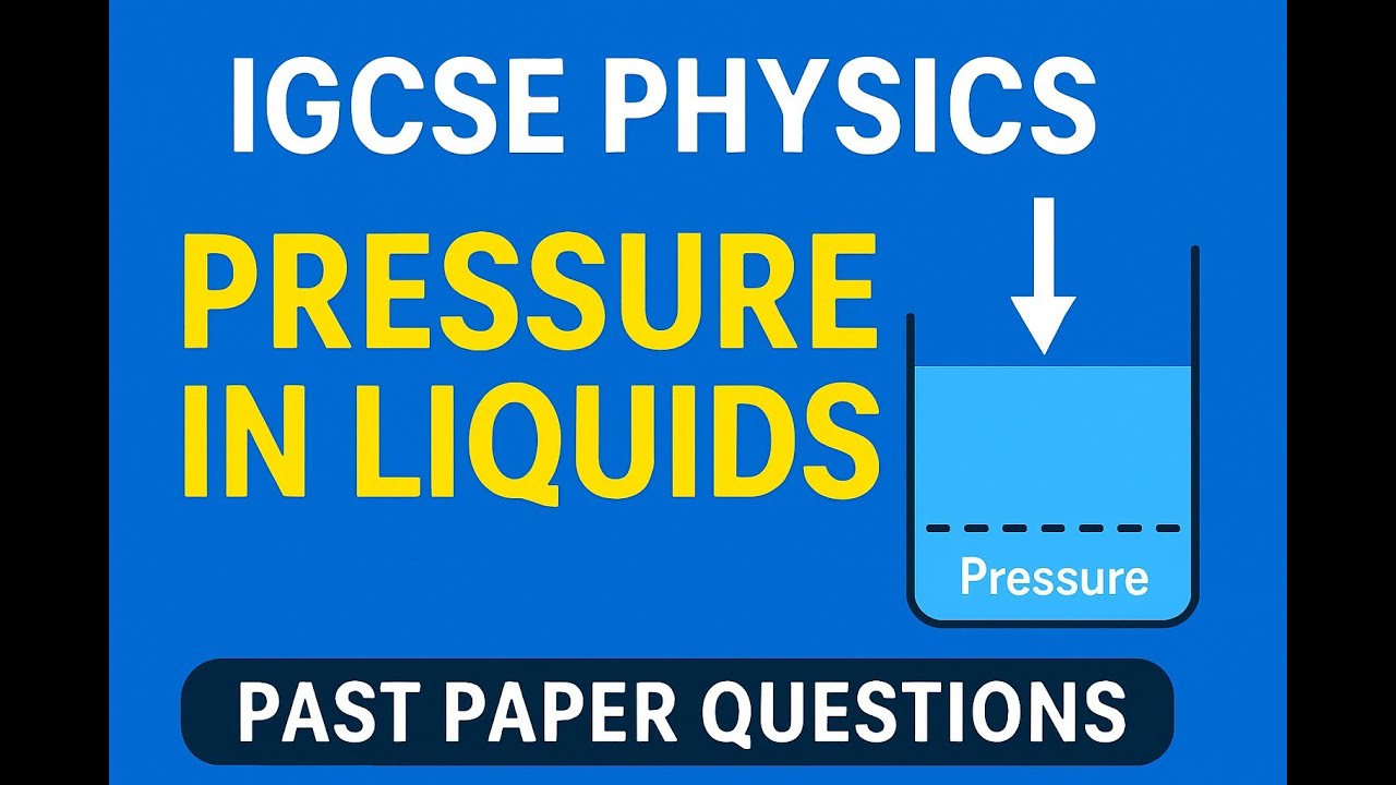 IGCSE Physics: Mastering Pressure in Liquids with Past Paper Questions ...