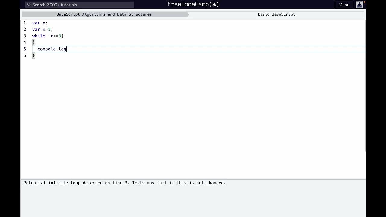 CICLO WHILE JAVA SCRIPT - YouTube