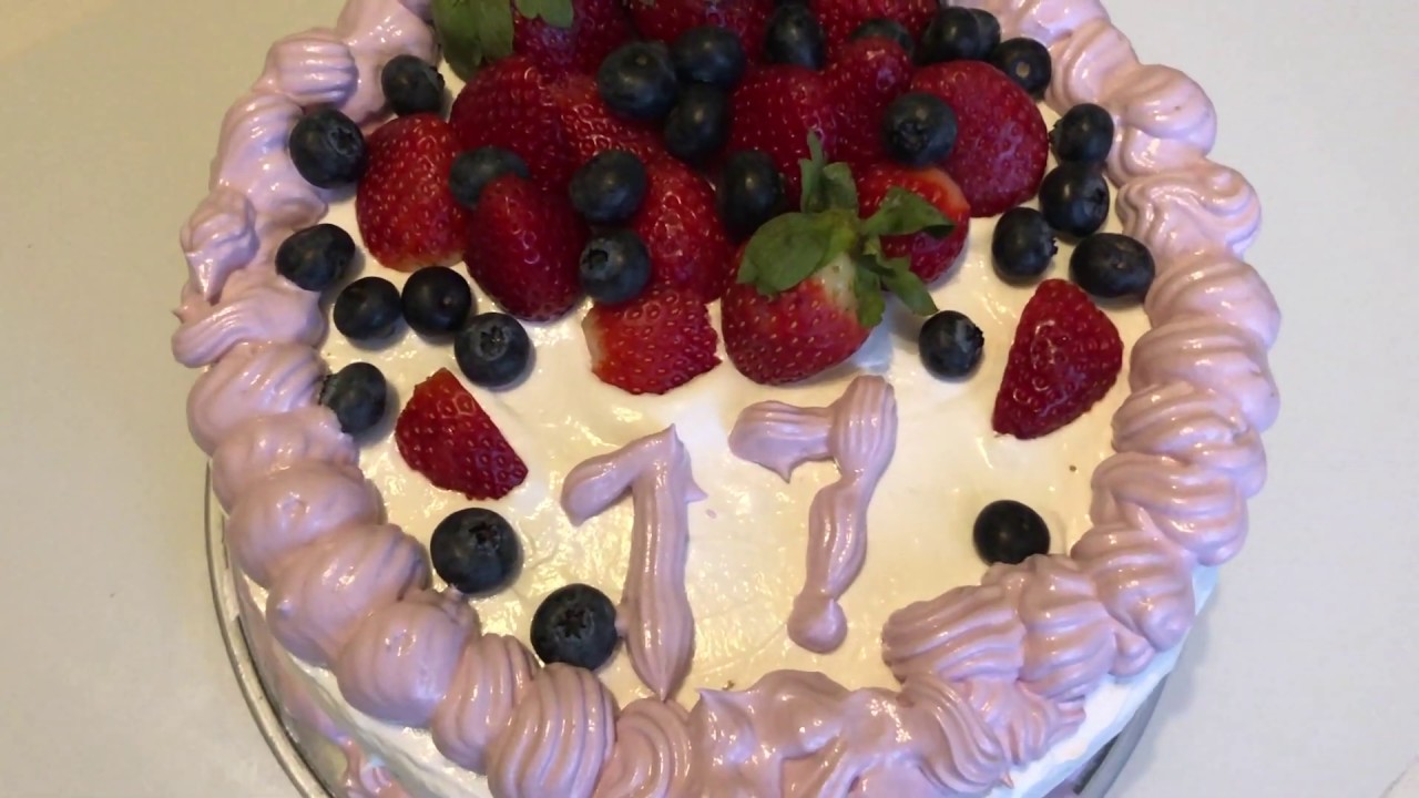 Beautiful Delicious Double sponge cake - YouTube