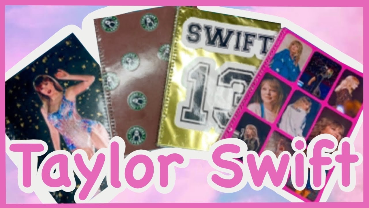 Decora tus libretas Versión TAYLOR SWIFT || (Te las regalo) || Brenda ...