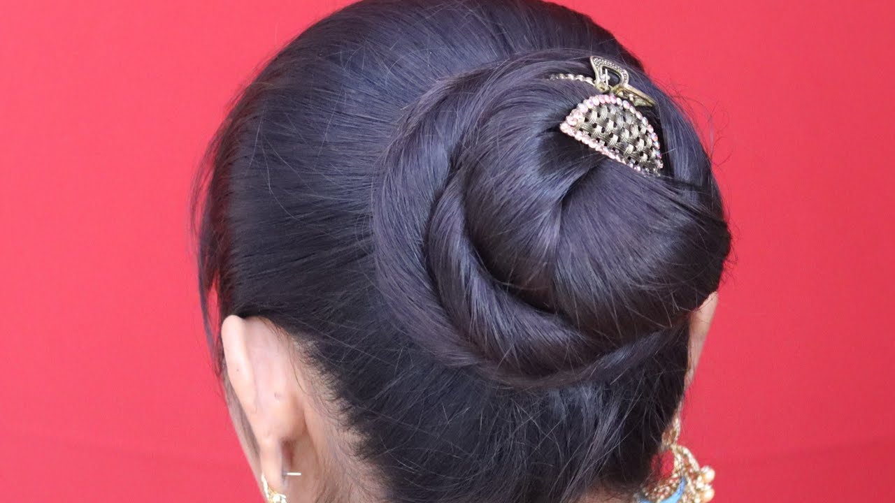 Stylish ! Juda Hairstyle For Ladies | Hair Style Girl | Juda Hairstyle ...