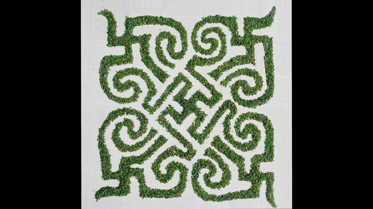 Day 51 of gahuli 🙏 ...easy gahuli design for beginners 💫🙏 - YouTube