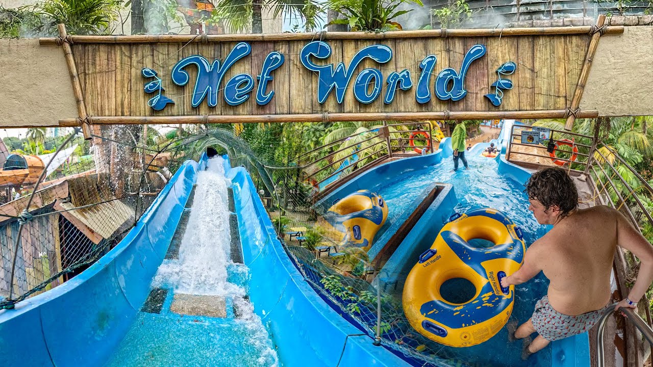 All Water Slides at Wet World Shah Alam, Malaysia (GoPro POV) - YouTube