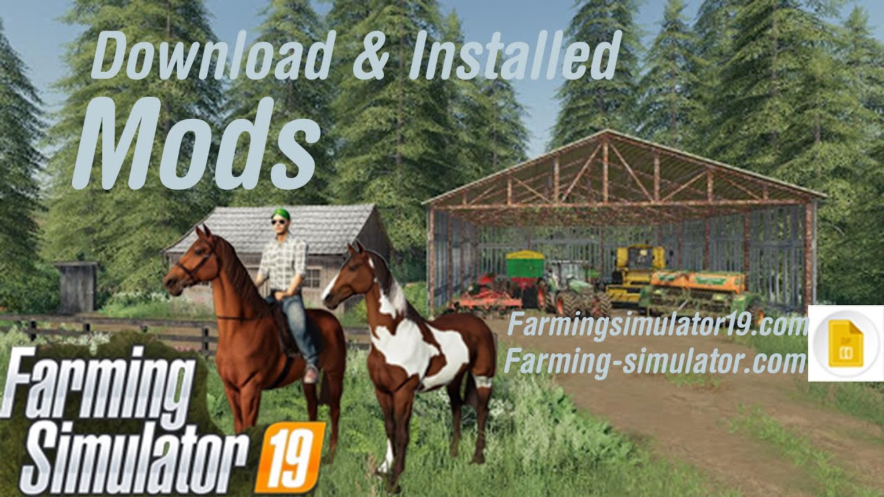 *How We Download & Installed Mods of Farming Simulator 19 in PC* - YouTube