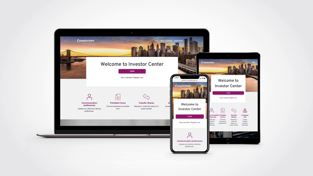 Investor Center Site Tour (US) - YouTube