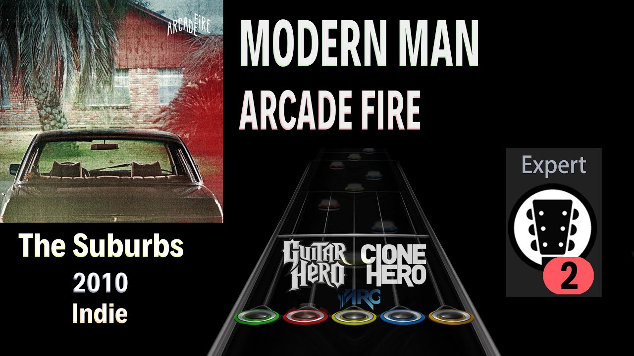 Arcade Fire - Modern Man (Clone Hero Custom Chart) - YouTube