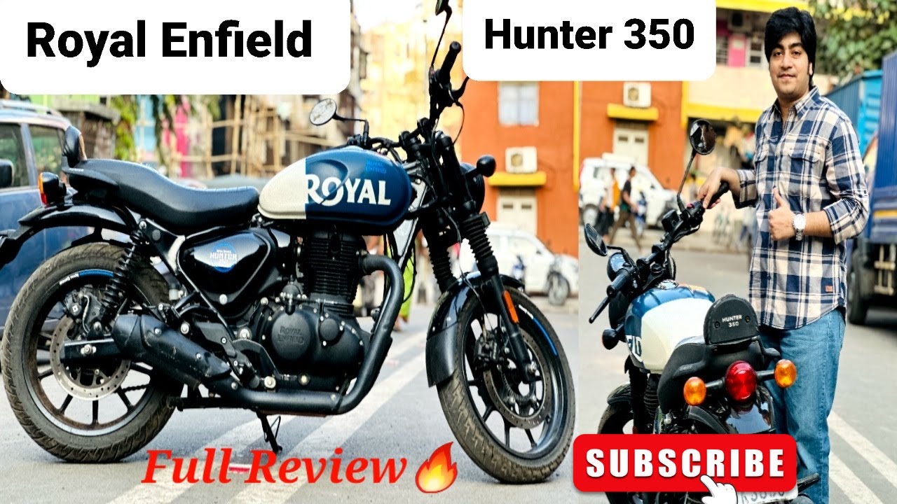 Royal Enfield Hunter 350😍New Generation Bullet🔥Full Review👍 - YouTube