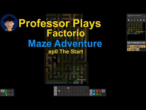 Factorio Maze Adventure ep0 The Start - YouTube