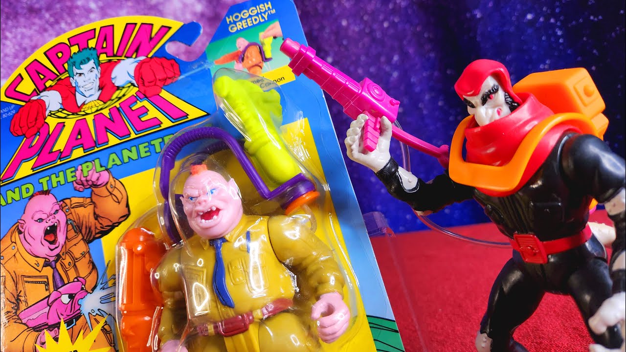 The Water Spraying Eco-Villains of 1991 Captain Planet Toy-Line - YouTube