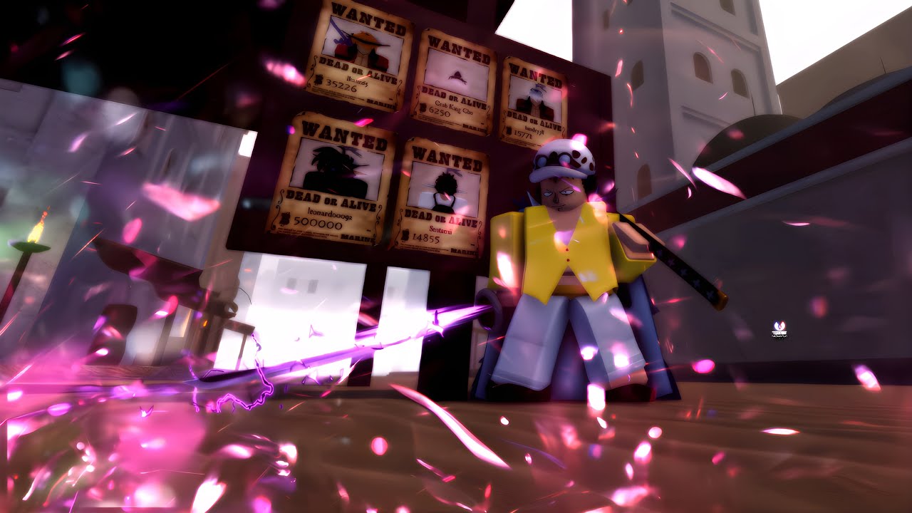 [GPO] Solo Bounty Hunting As Trafalgar D. Water Law (Finally) - YouTube