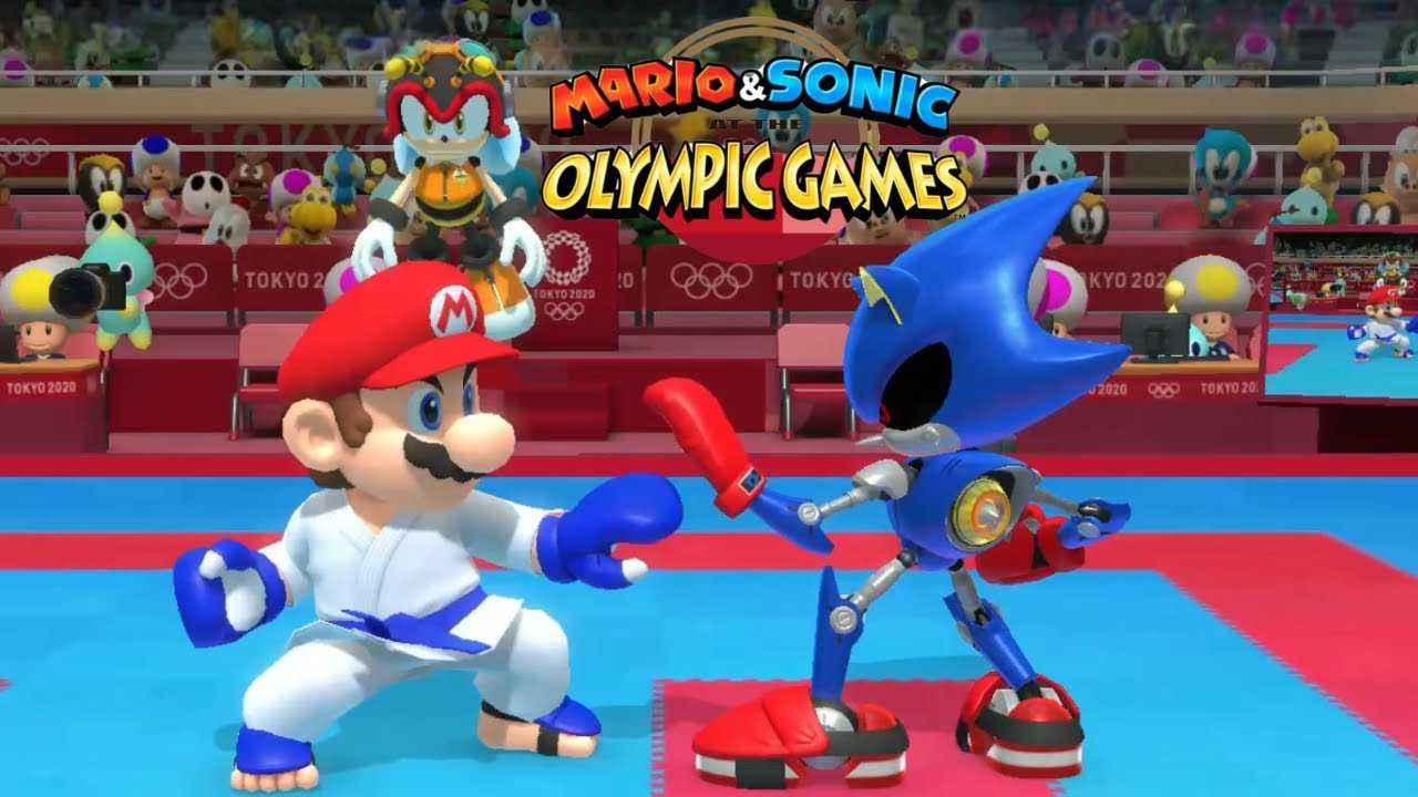 Mario & Sonic At The Olympic Games Tokyo 2020 (Karate) Mario Sonic ...