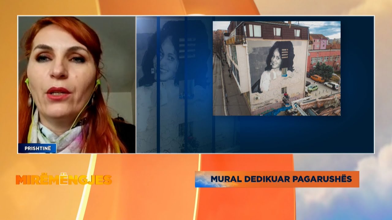 Mural Fest në Kosovë, e ftuar organizatorja Lebibe Topalli - YouTube