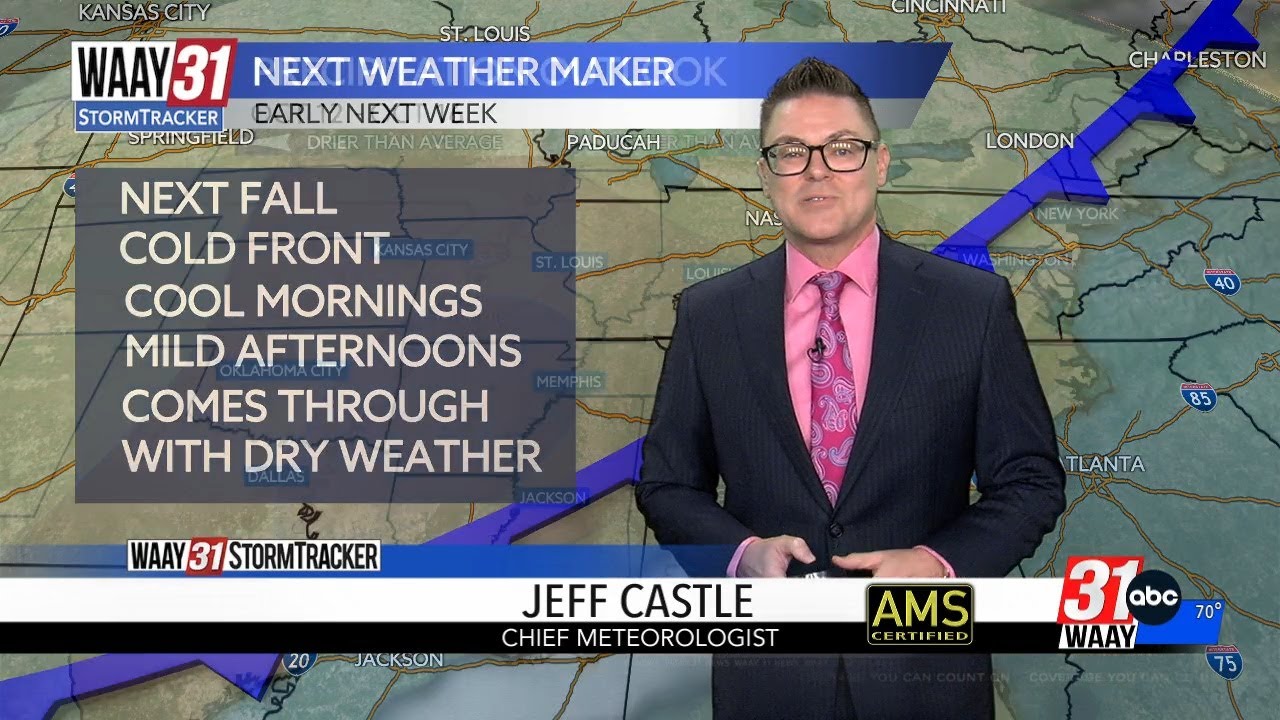 Jeff Castle's Sunday evening weather update 10/6/2024 - YouTube