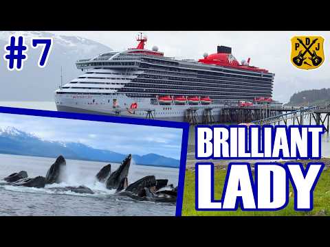 Brilliant Lady Pt.7 - Icy Strait Point, Whale Watching, Port Wandering, Up With A Twist Dinner Show