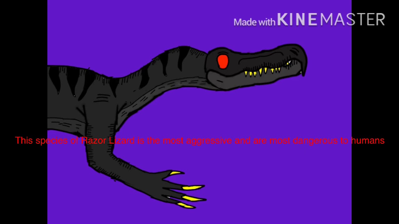Species Of Razor Lizards - YouTube