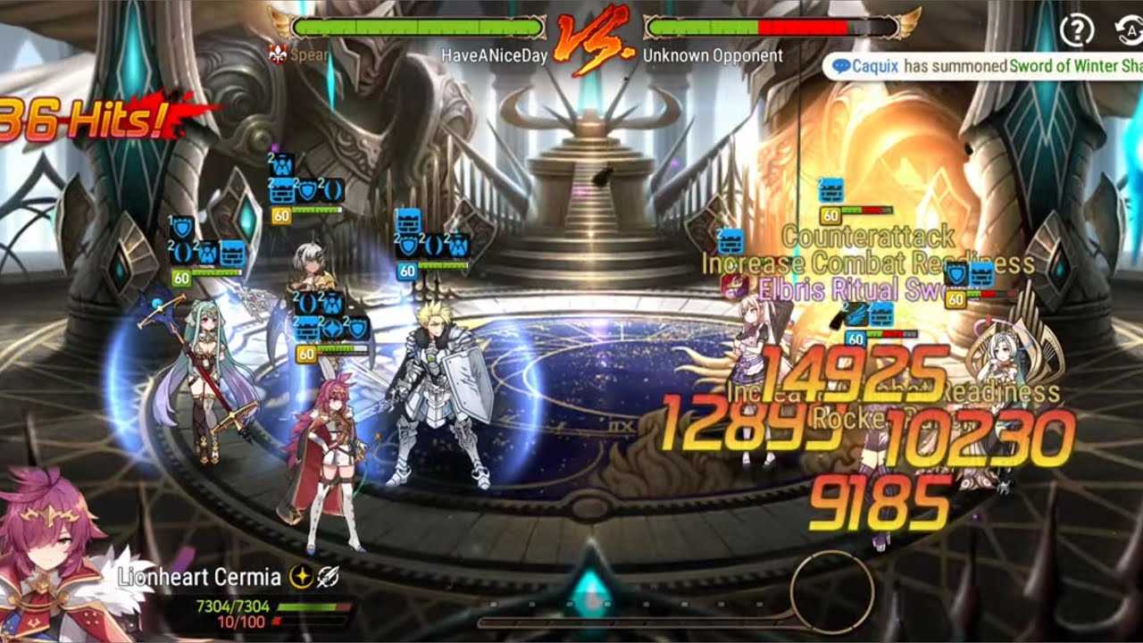 Epic Seven Arena. ML Ilynav, the defense scale enabler. Featuring dps ...