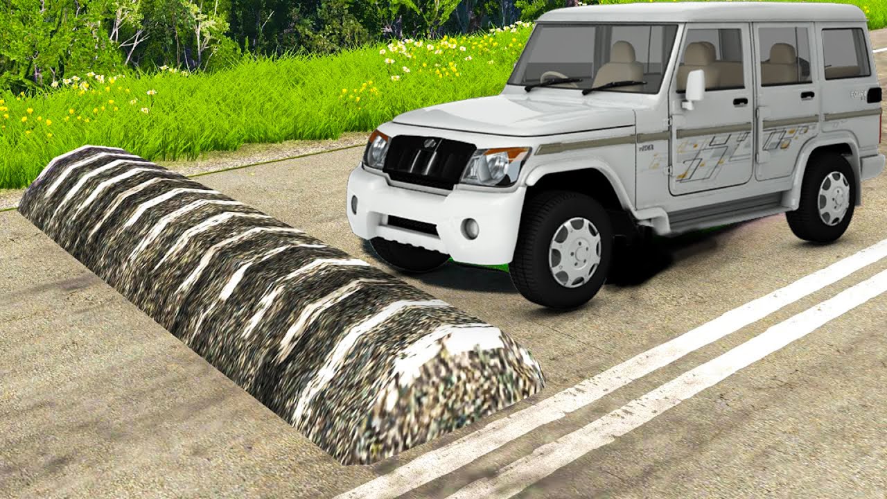 Indian Cars vs 999999 Speed Bumps #1 – BeamNG Drive | CrashBoomPunk ...