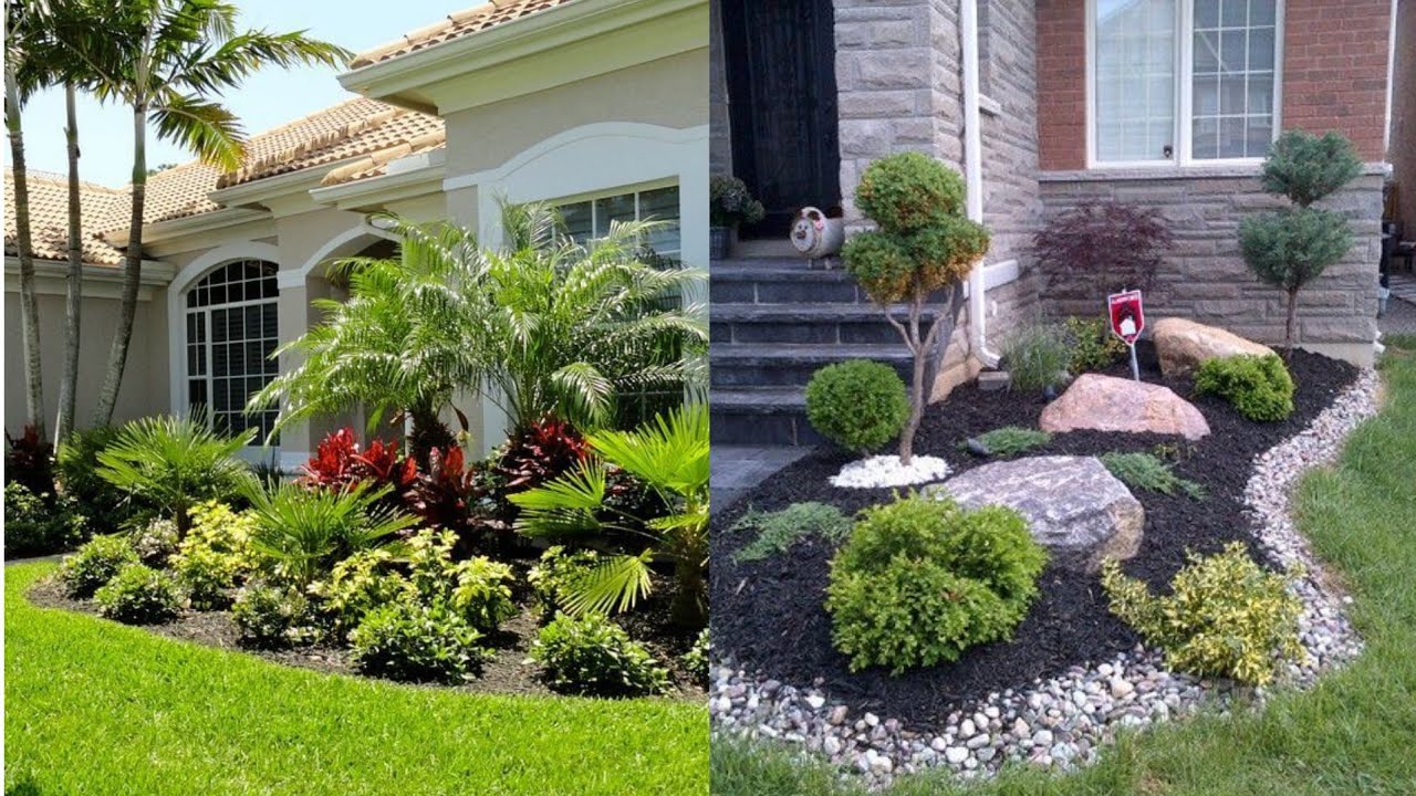 Small House Front Yard Landscaping Ideas Headturning Front Yard Design