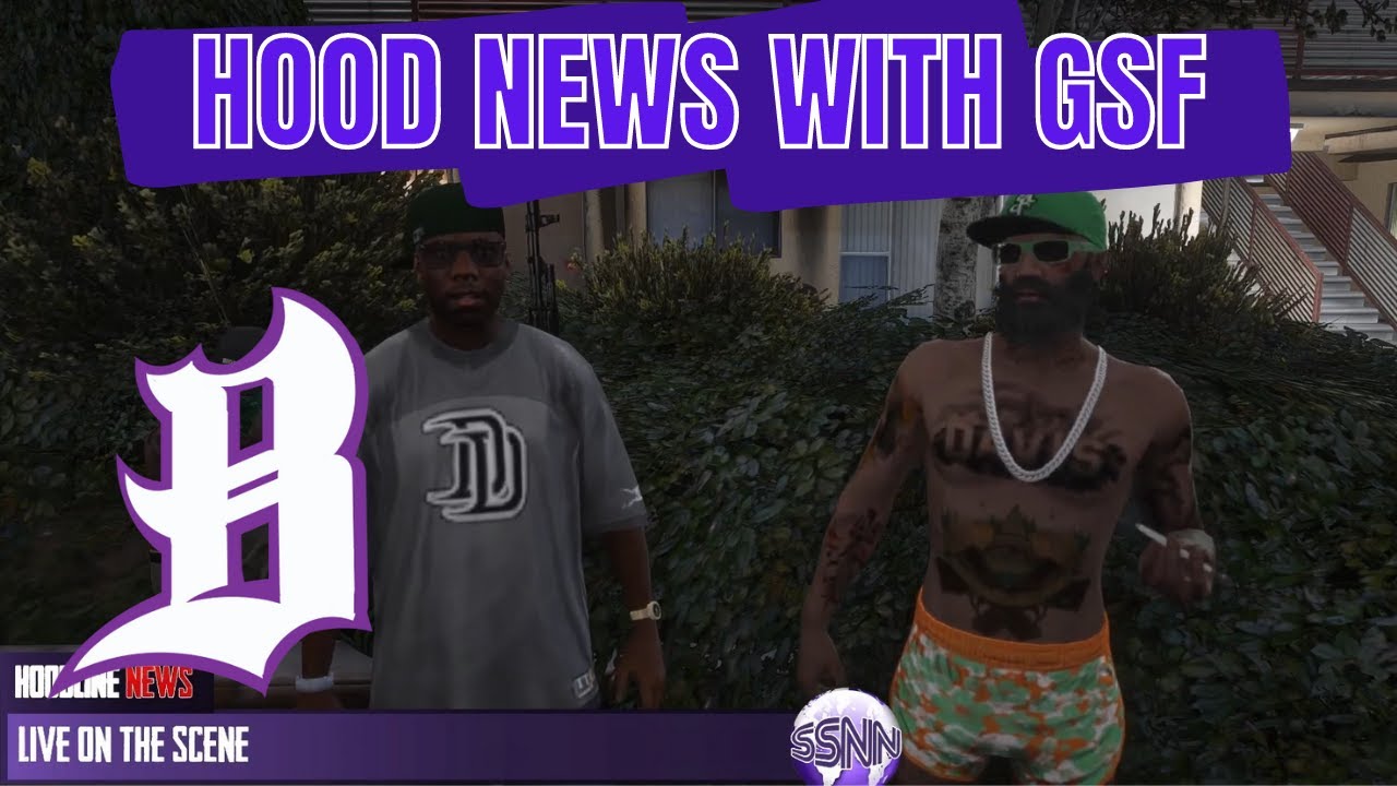 HOOD NEWS INTERVIEW WITH GSF (GG VS GSF WAR) - YouTube