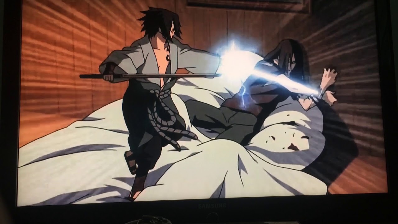 Saske attacks orochimaru :Naruto shippuden episode 113 - YouTube