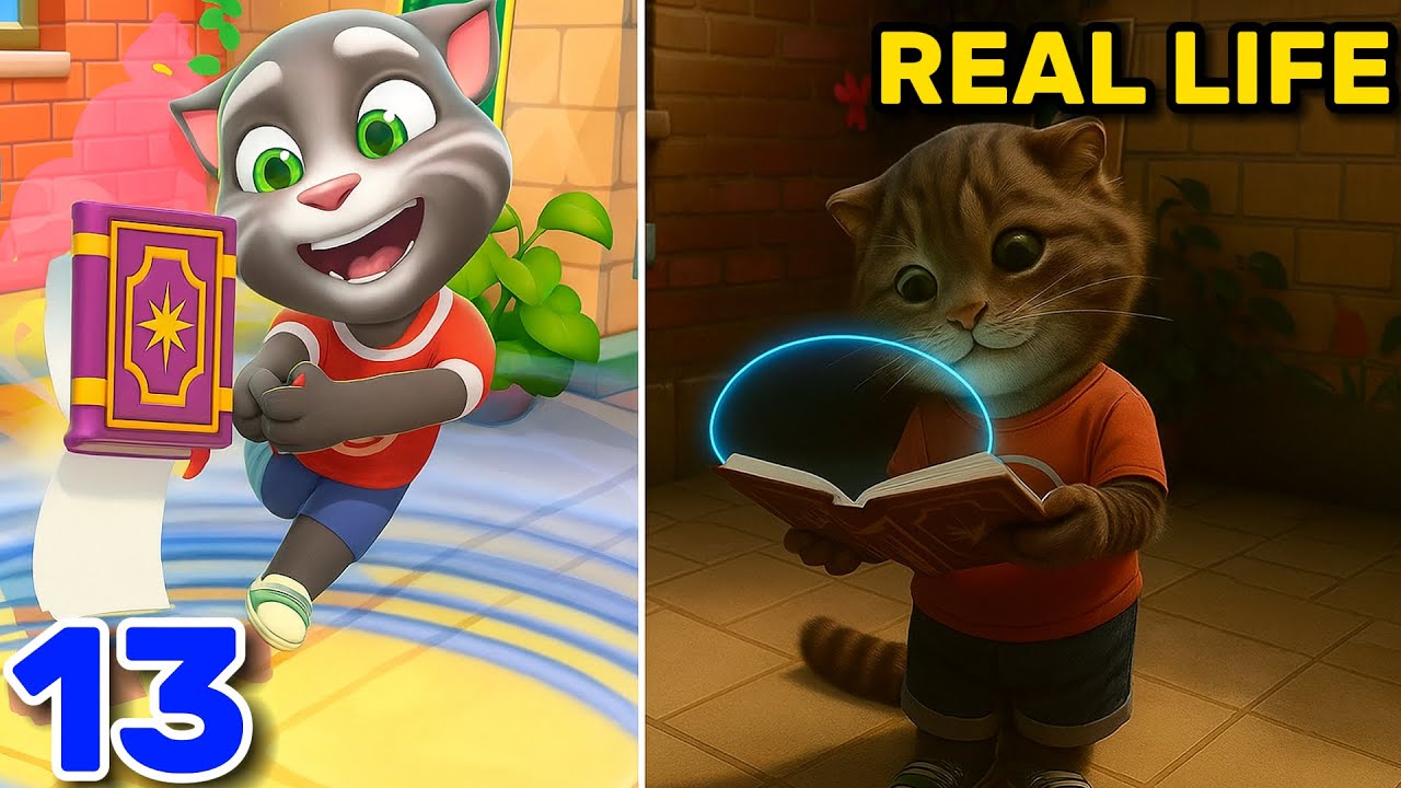 Talking Tom Cat 2025 In Real Life - Gameplay Walkthrough (iOS, Android ...