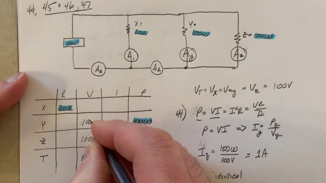 Current electricity number 2 explanations - YouTube