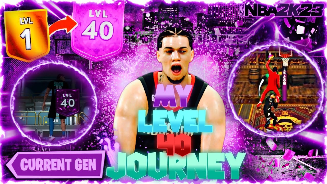 Hitting level 40 in season 2 2k23(Rarest contact dunk) - YouTube
