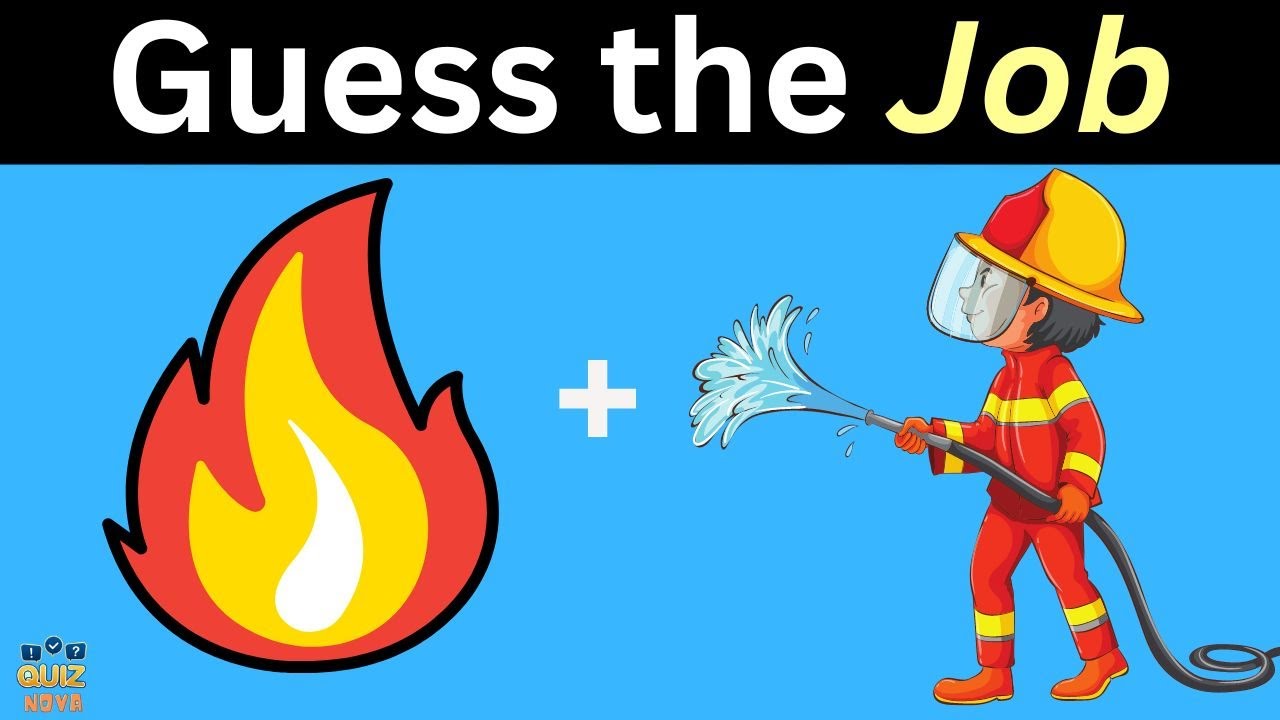 Guess the JOB by emoji | Job emoji quiz - YouTube