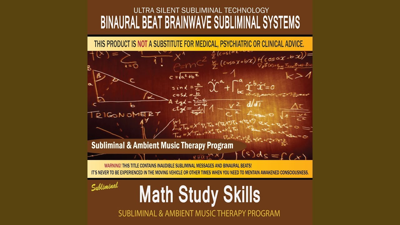 Math Study Skills - Subliminal & Ambient Music Therapy 6 - YouTube