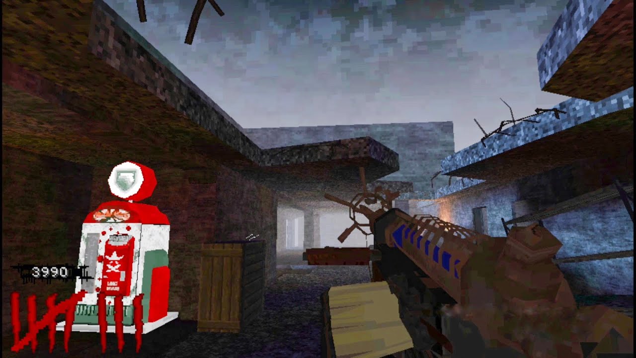 Gameplay Call Of Duty Nazi Zombies PSP Emulator - YouTube
