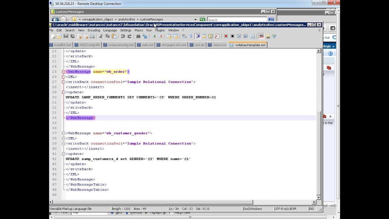 Implementing OBIEE Write Back - OBIEE Online Training Tutorial - YouTube