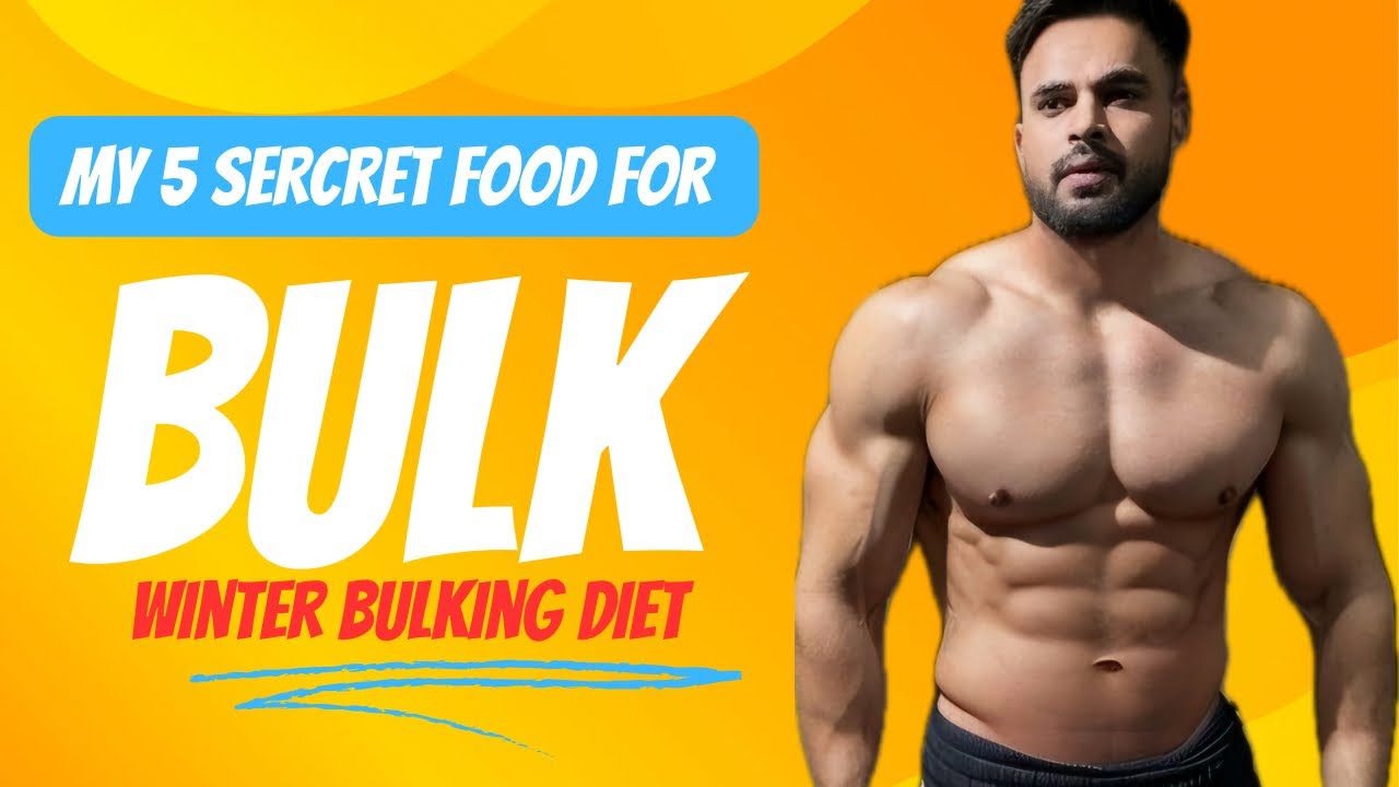 My 5 Food Source For Bulking | Muscle Gain Diet | Natural Bodybuilding ...