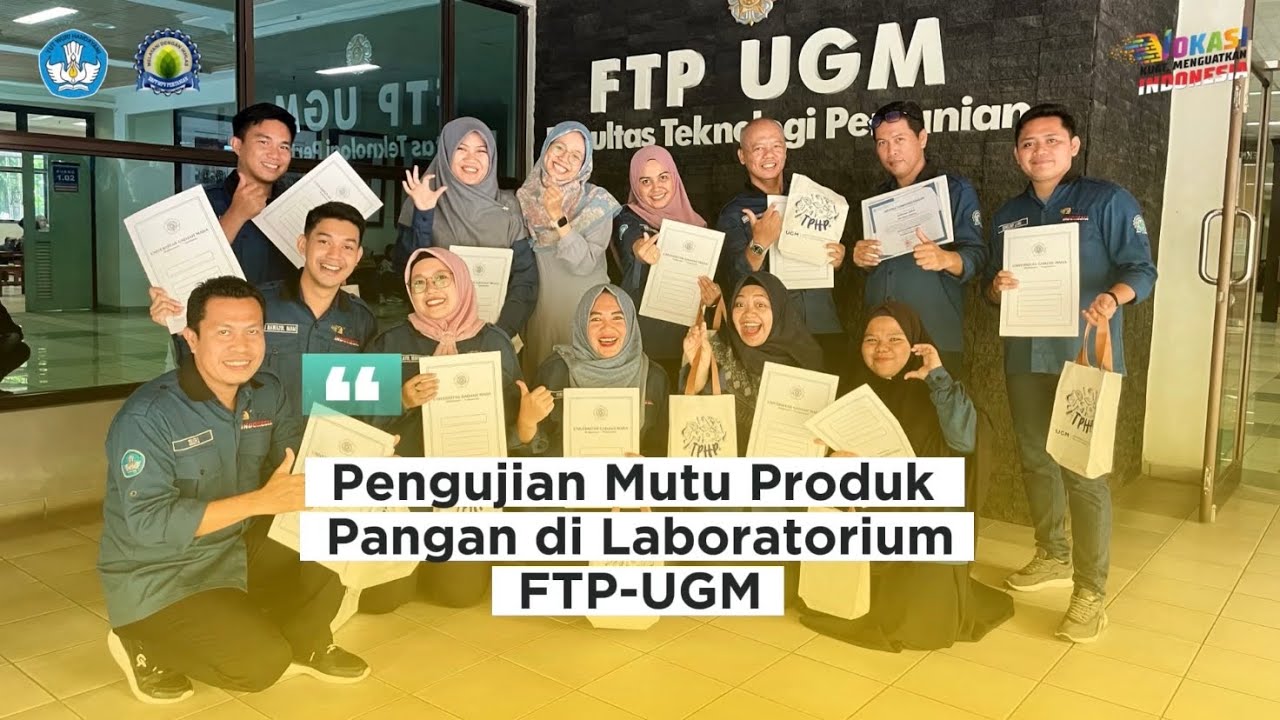 Pengujian Mutu Produk Pangan di Laboratorium FTP-UGM !! (Magang Guru ...