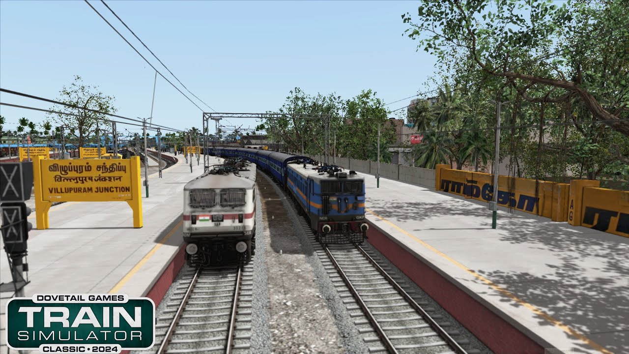 Train Simulator Classic 2024 | WAG 7 With 16724 AnanthaPuri Sf Express ...