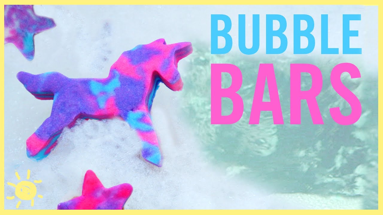DIY | Unicorn Bubble Bars (Solid Bubble Bath) - YouTube