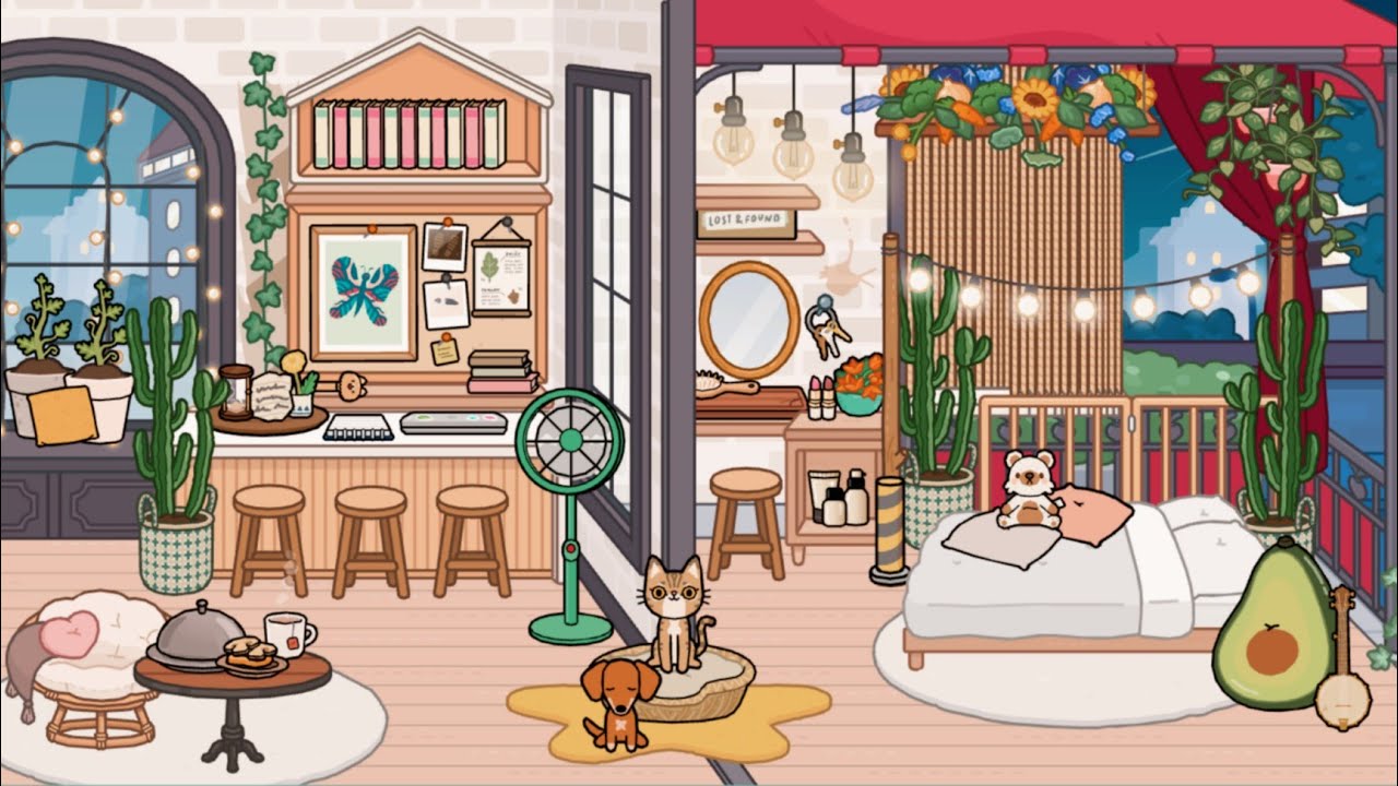 Toca Life World : NEW AESTHETIC IN NEW HOUSE DESIGN MAKEOVER🍑🌿 | TOCA ...