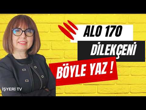 ALO 170 şikayet nasıl yapılır? - Alo 170 şikayet dilekçesi nasıl yazılmalı?